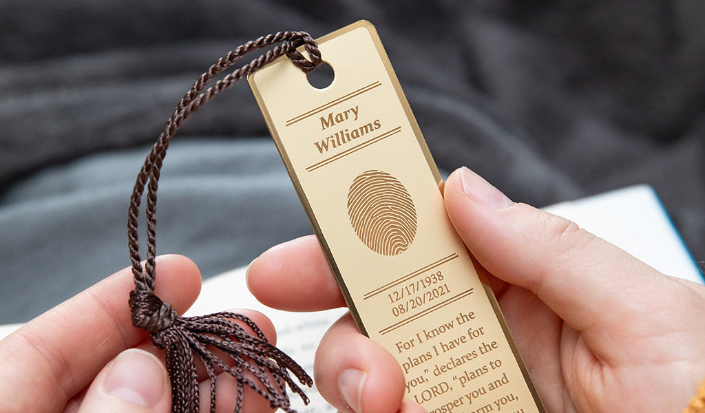 Stories that Connect Us: Personalized Memorial Bookmarks – LegacyTouch