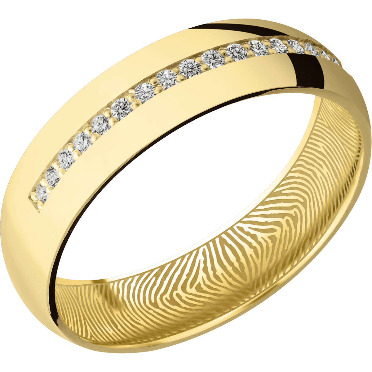 Diamond Fingerprint Ring – LegacyTouch