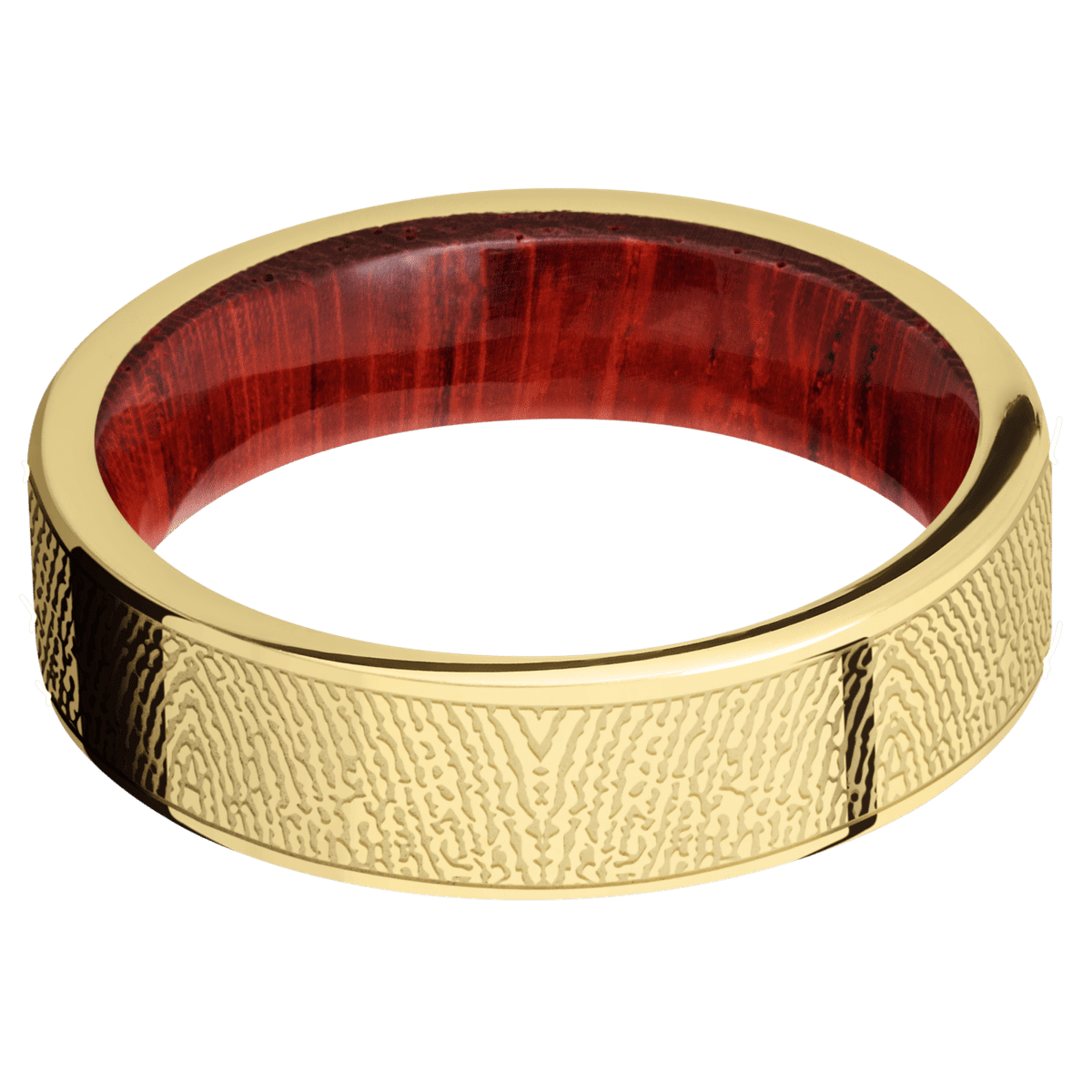 10K Yellow Gold + Polish Finish + Padauk – LegacyTouch