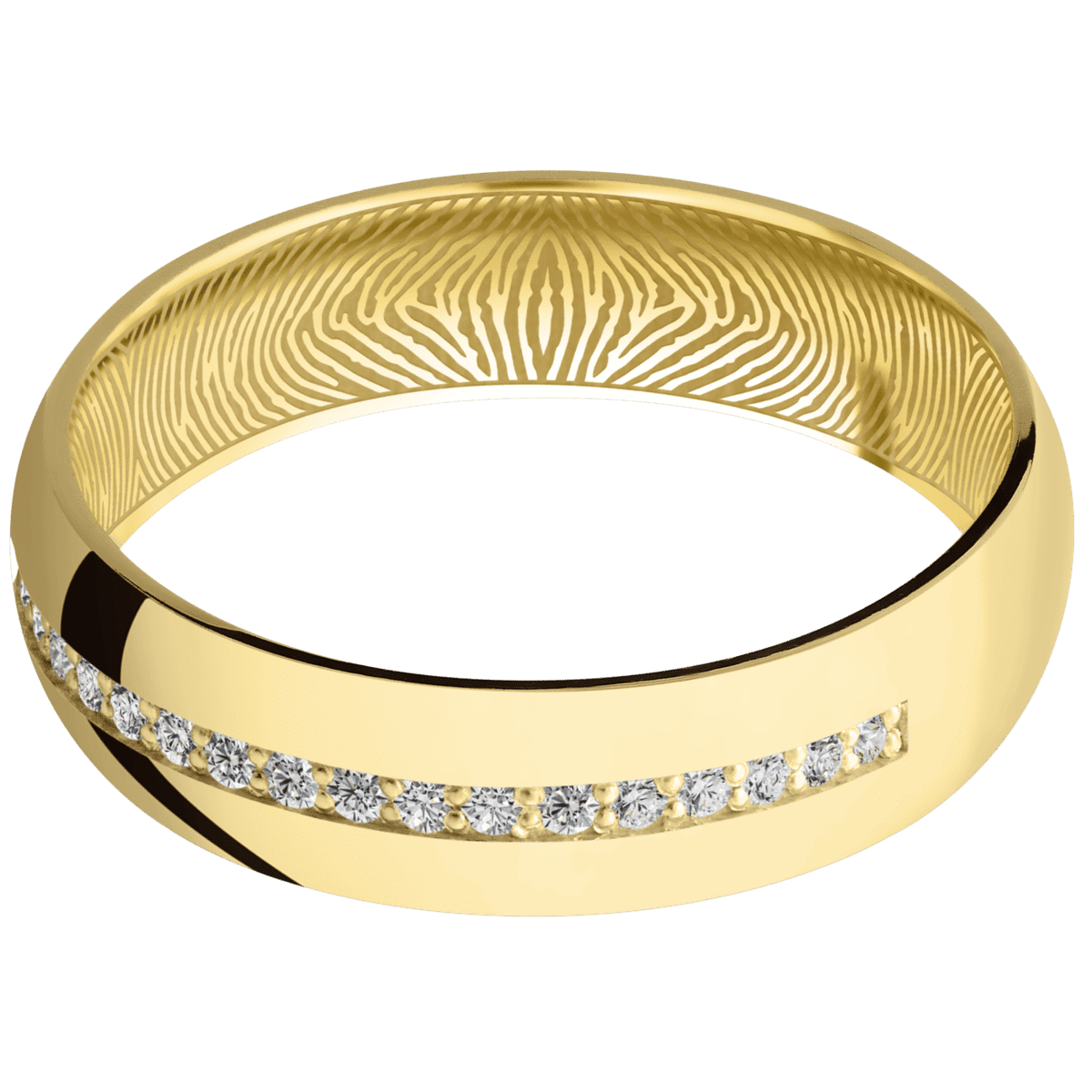 Diamond Fingerprint Ring – LegacyTouch