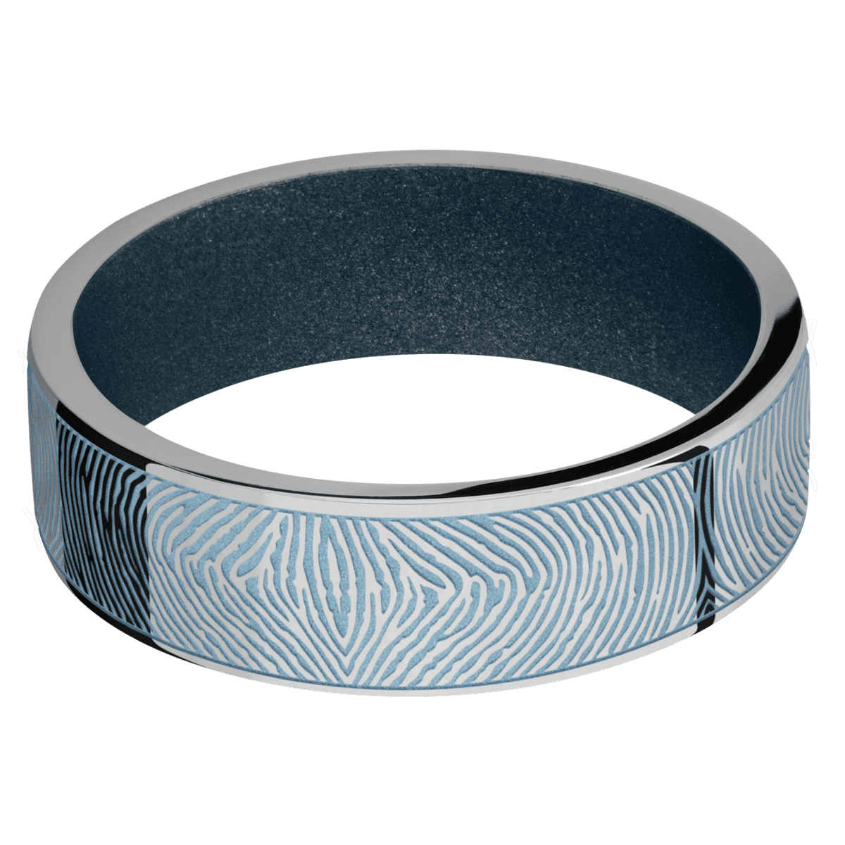 Titanium + Polish Finish + Blue Titanium – LegacyTouch
