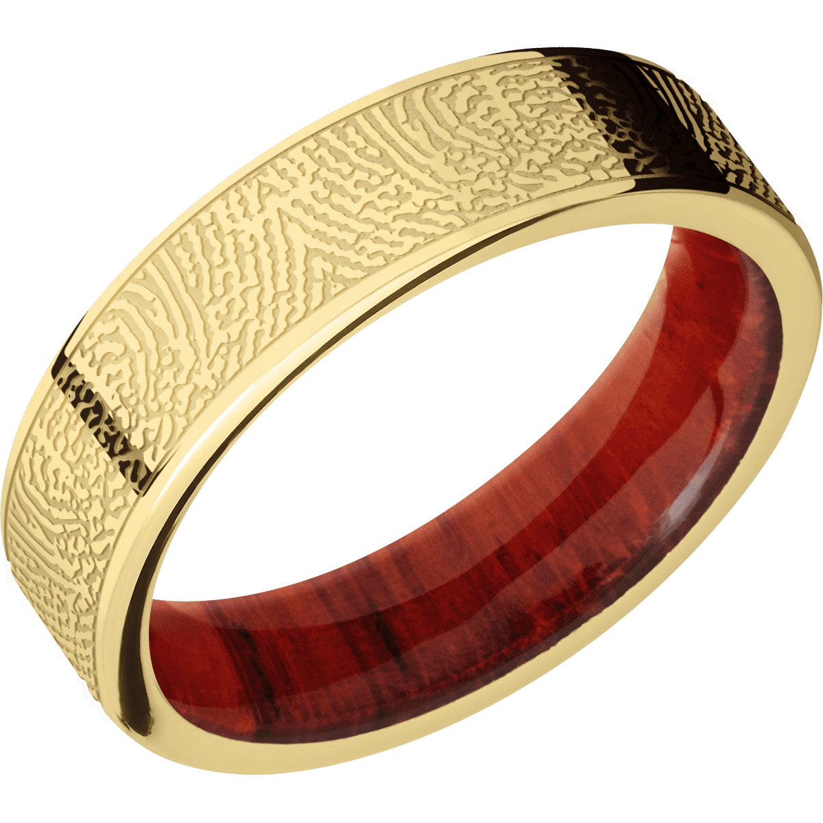 10K Yellow Gold + Polish Finish + Padauk – LegacyTouch