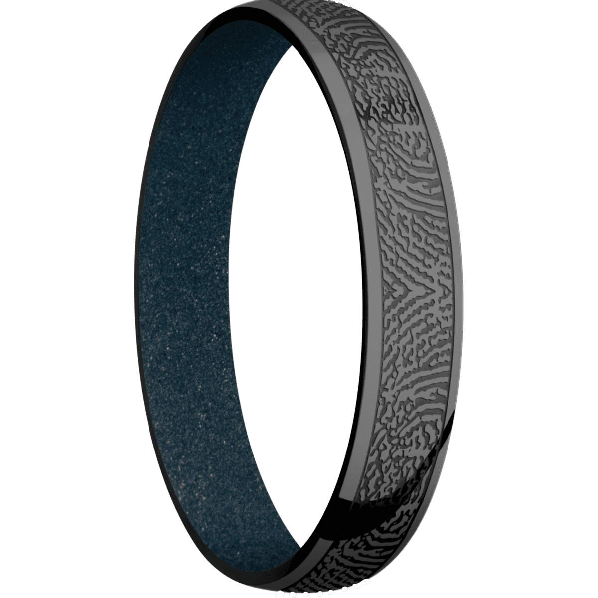 Zirconium + Polish Finish + Blue Titanium – LegacyTouch