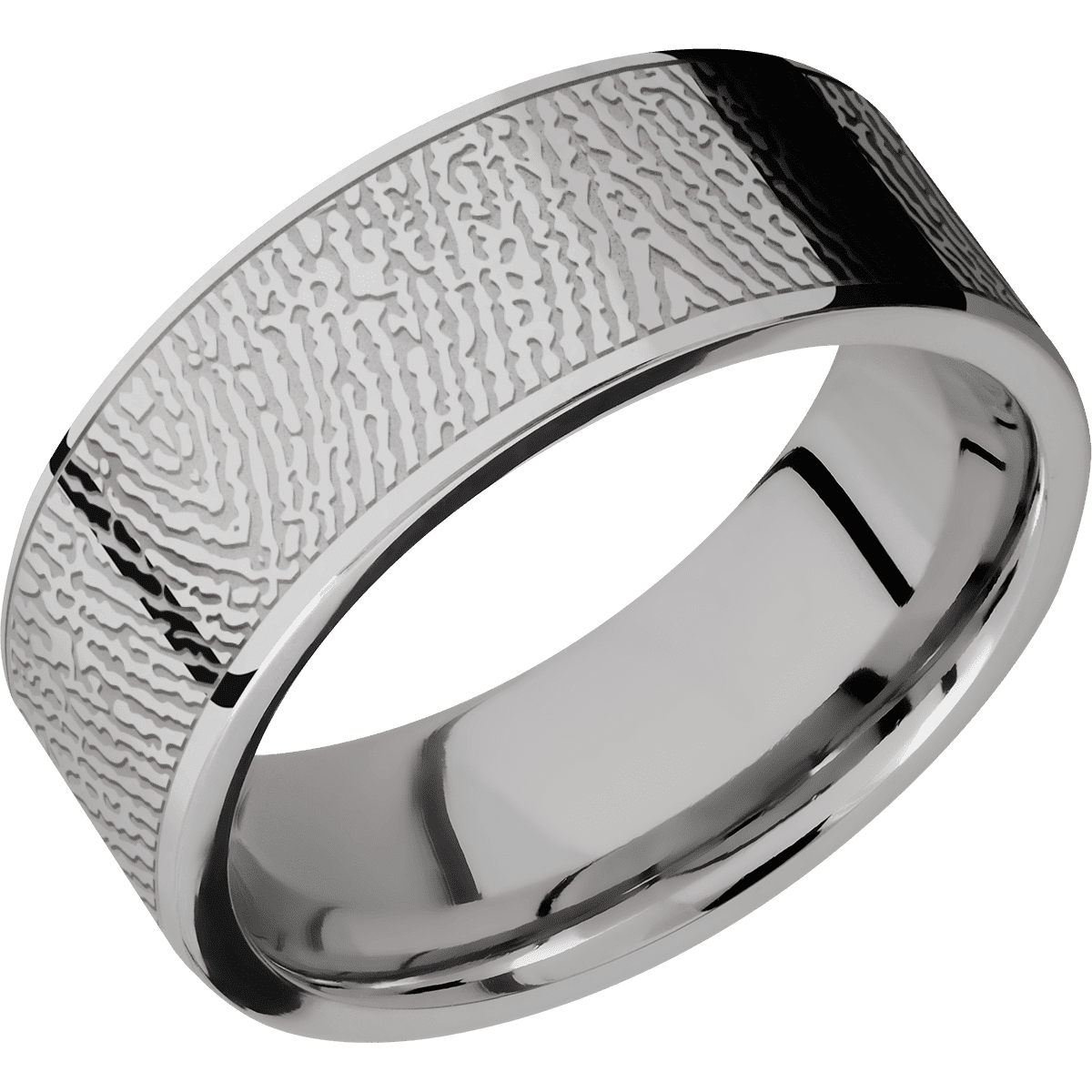 Titanium Fingerprint Ring – LegacyTouch