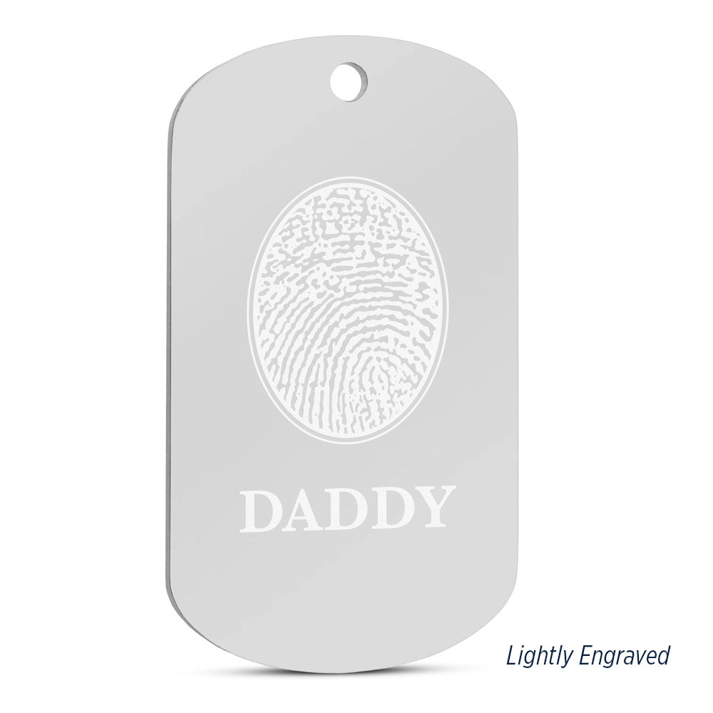 Officially Licensed Thin Red Line Dog Tag – LegacyTouch