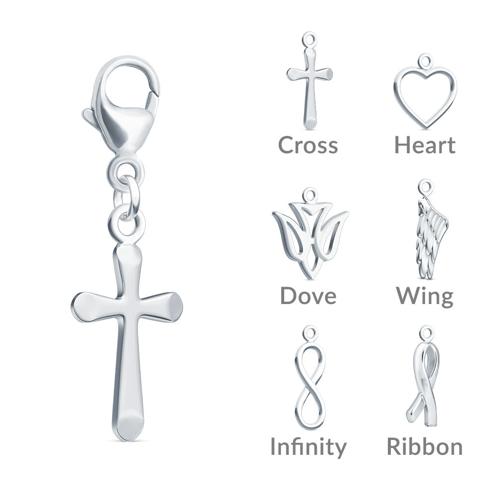 Sterling Silver Symbolic Charm For Bracelet – LegacyTouch