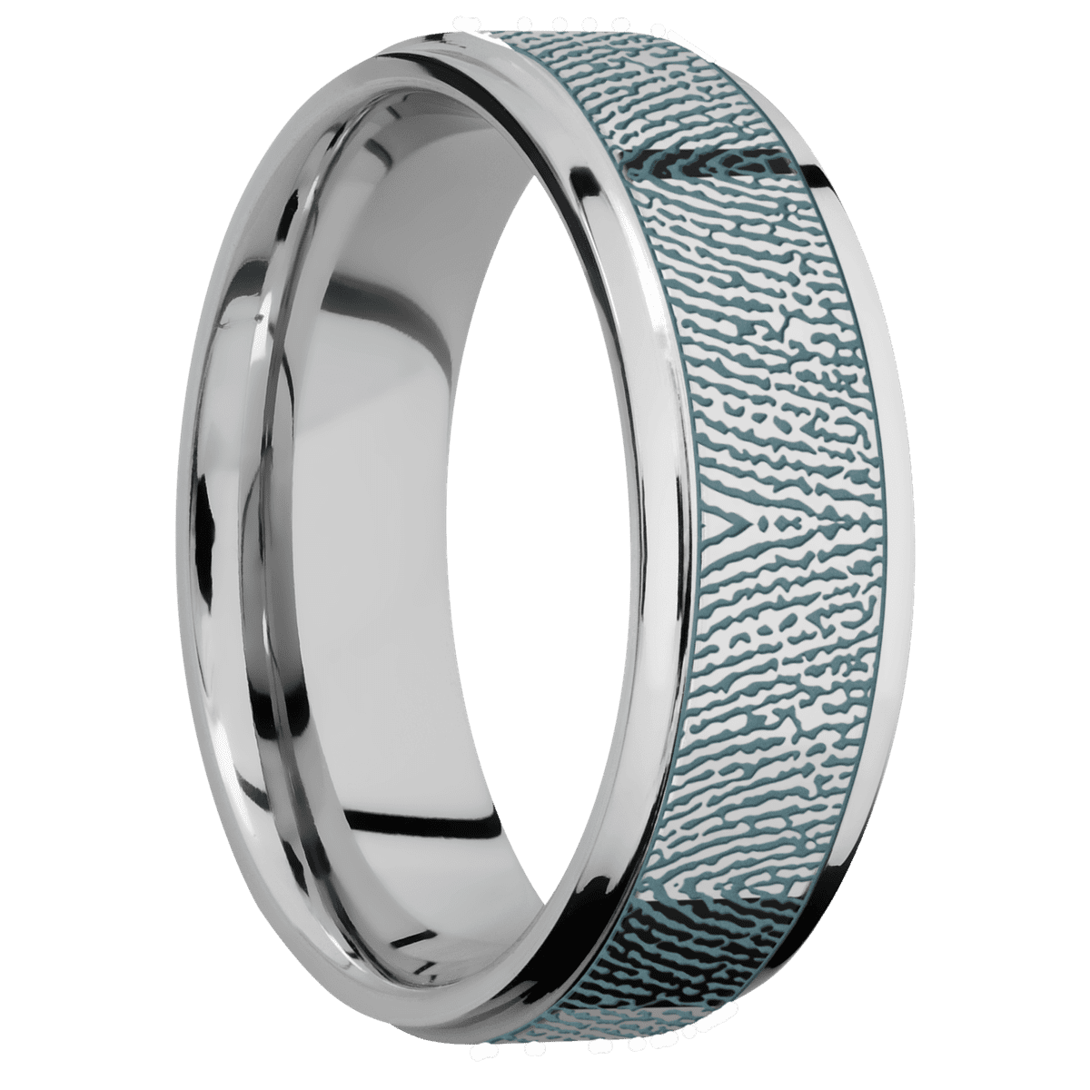 Enameled Fingerprint Ring – LegacyTouch