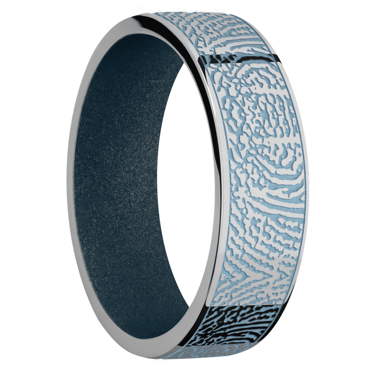 Titanium + Polish Finish + Blue Titanium – LegacyTouch