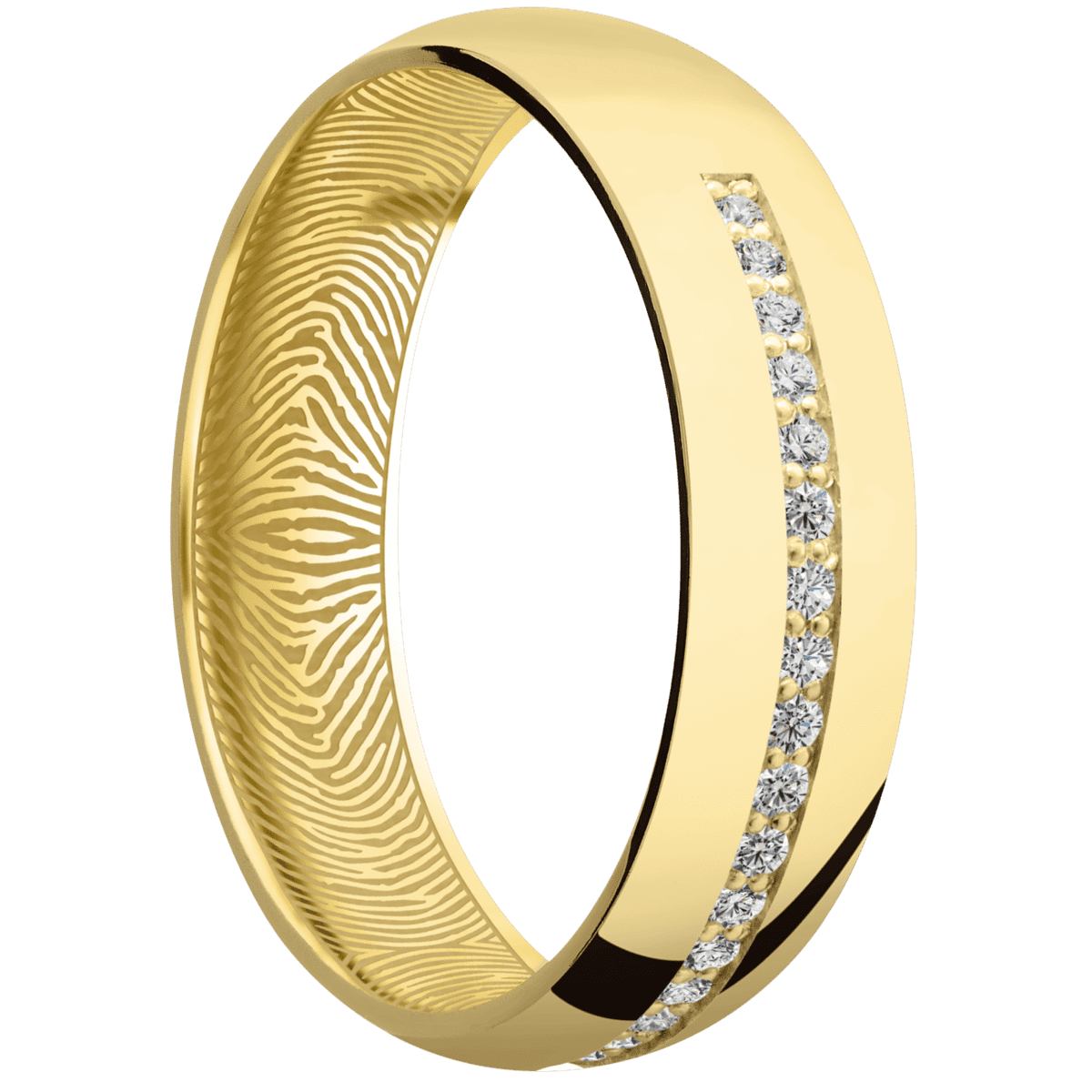 Diamond Fingerprint Ring – LegacyTouch