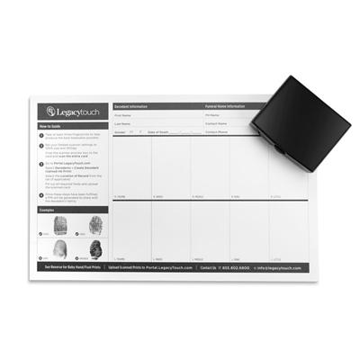 Ink Fingerprint Collection Kit (Partners) – LegacyTouch