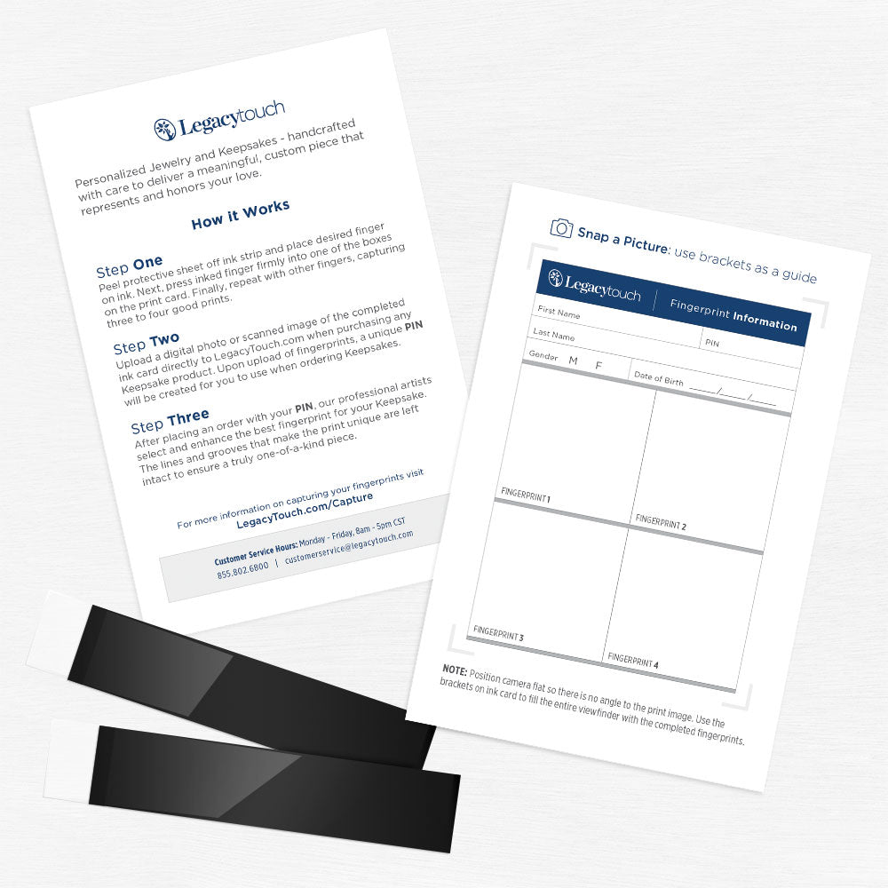 Fingerprint Ink Kit by Legacy Touch – LegacyTouch