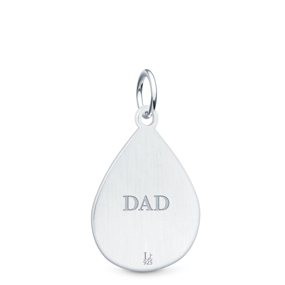 Sterling Silver Tear Drop Charm – LegacyTouch