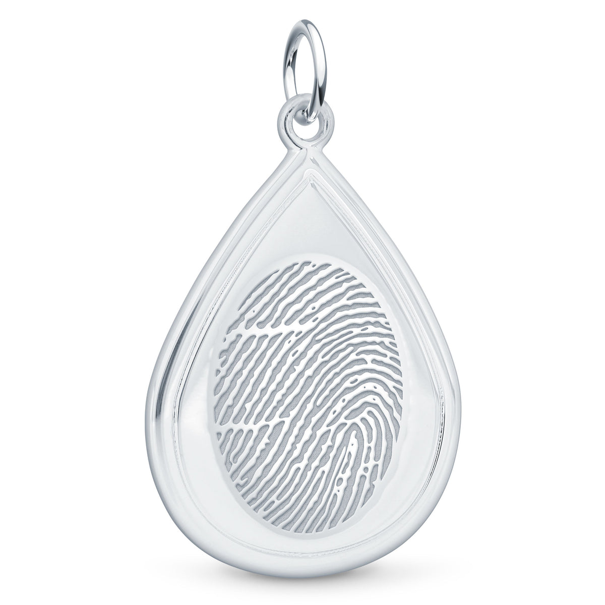 Sterling Silver Tear Drop Pendant – LegacyTouch