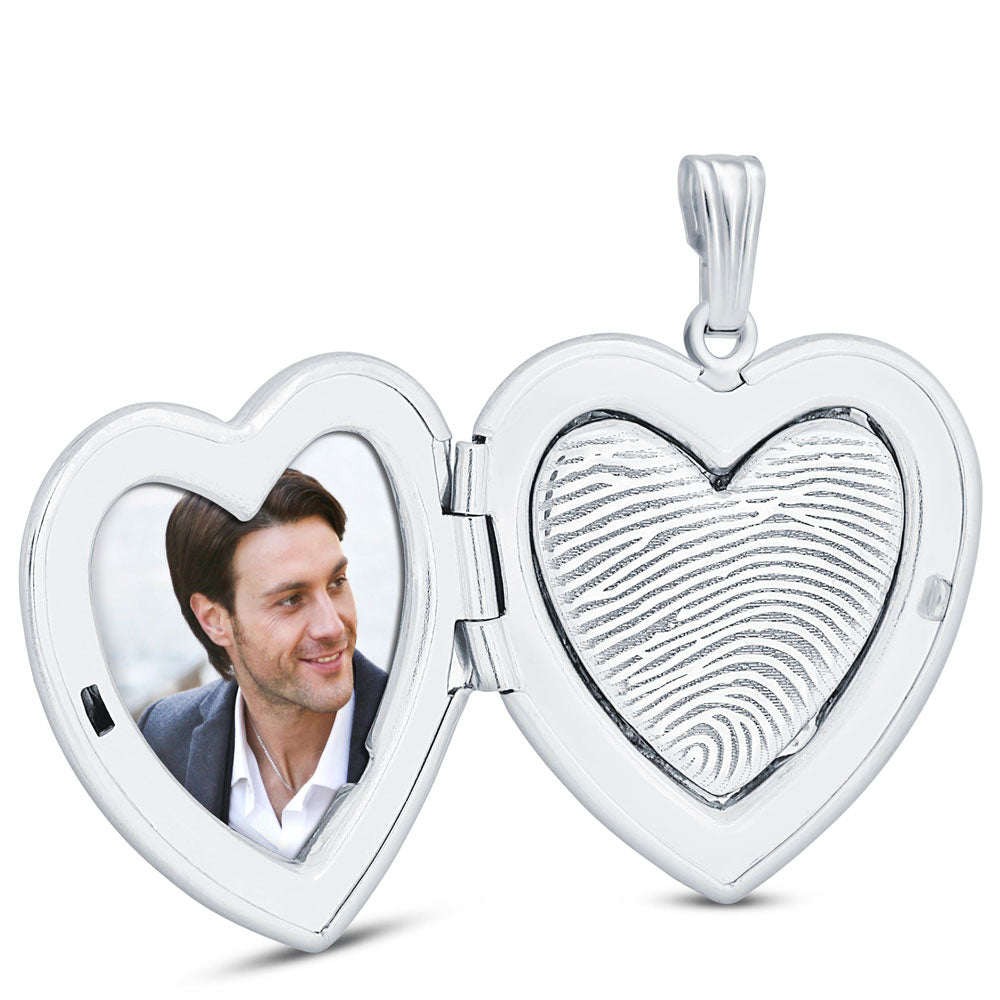 Sterling Silver Heart Locket – LegacyTouch